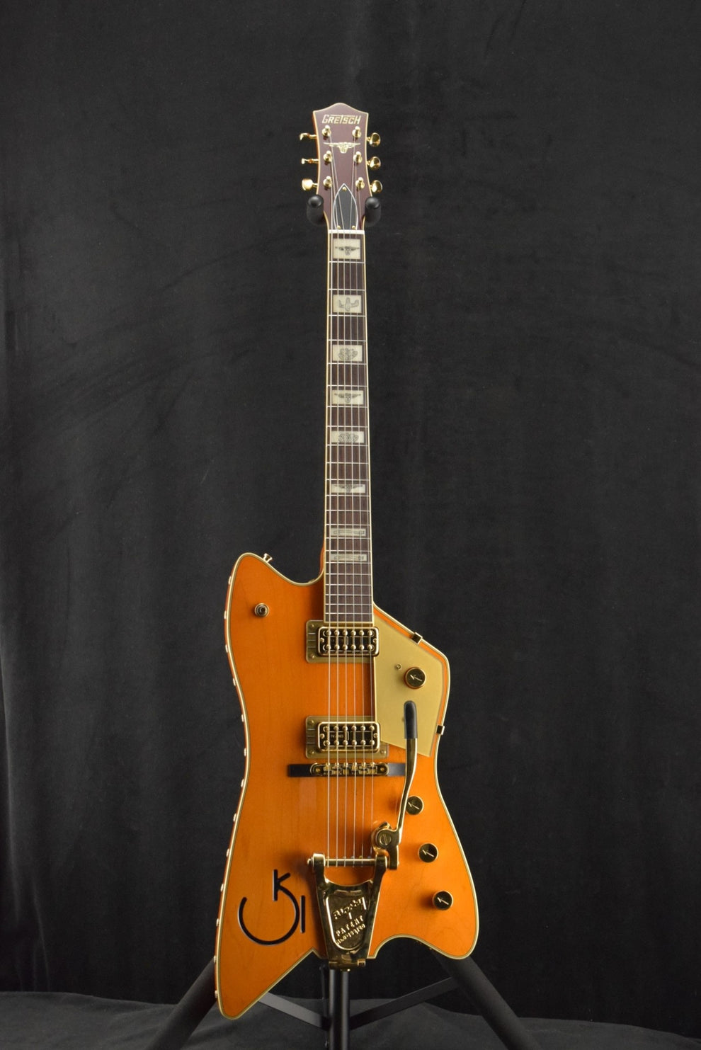 Gretsch G6199TW Billy-Bo Jupiter Thunderbird Western Orange Fuller's ...